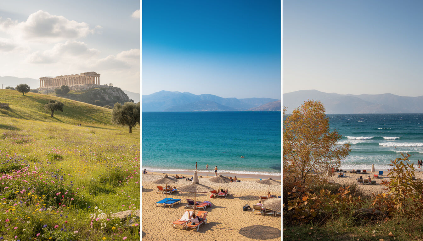 Quand Partir en Grece ? Guide météo, affluence et meilleures saisons
